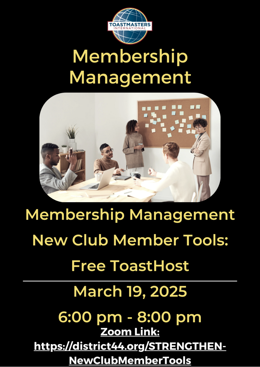 Membership Management New Club Member Tools: FreeToastHost - District ...